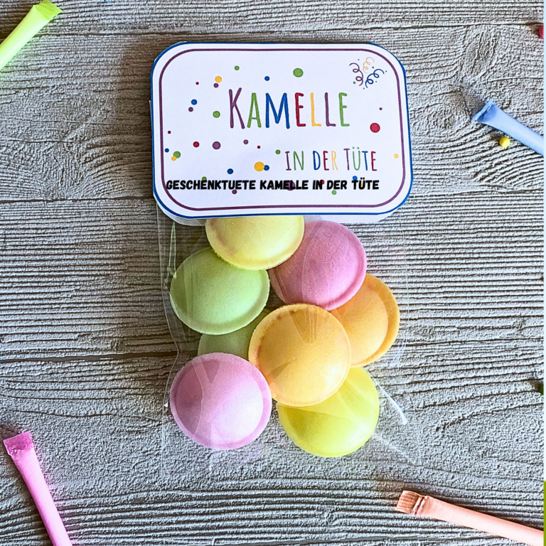 Kamelle Tüten - Wurfmaterial für Karneval selber basteln